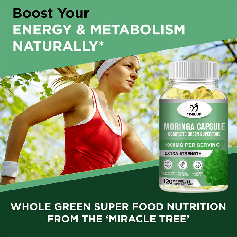 Moringa Capsules – Go Biotic